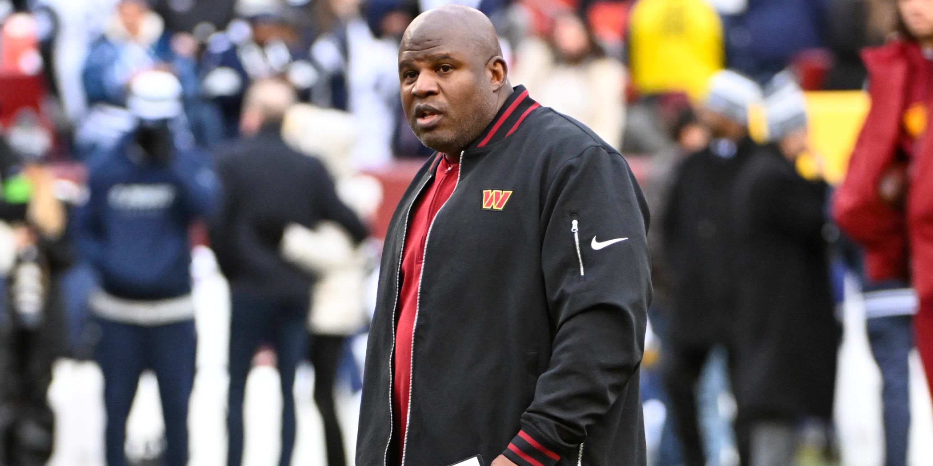 Kingsbury set to replace Eric Bieniemy with Commanders next season