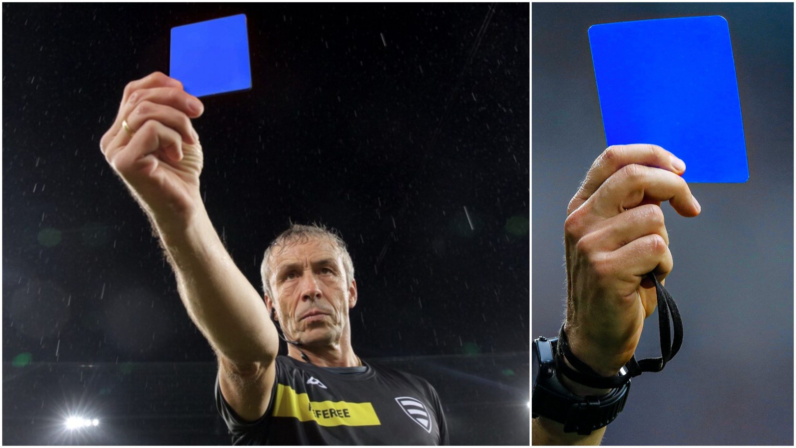 Blue card to be introduced in football