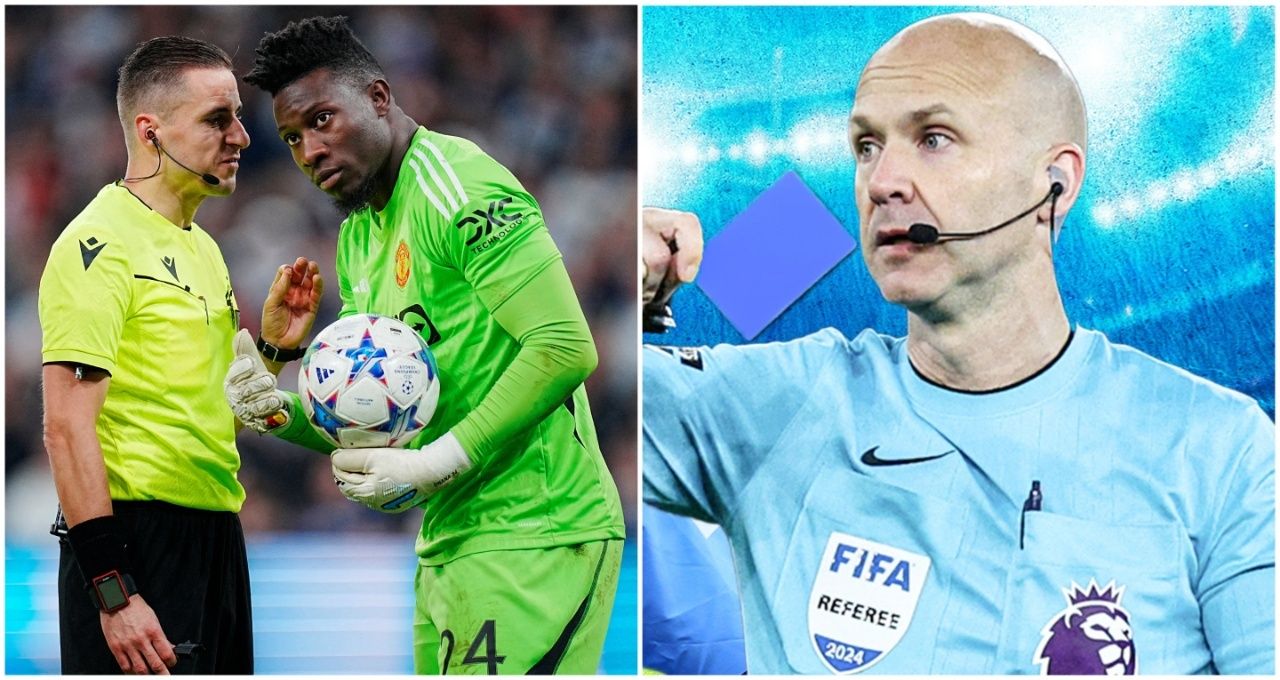 What would happen if a goalkeeper received a blue card