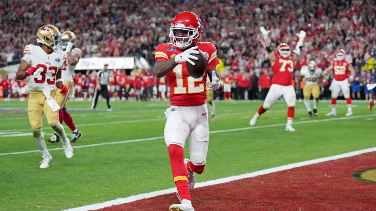 Chiefs' Mecole Hardman says he "blacked out" after Super Bowl-winning TD