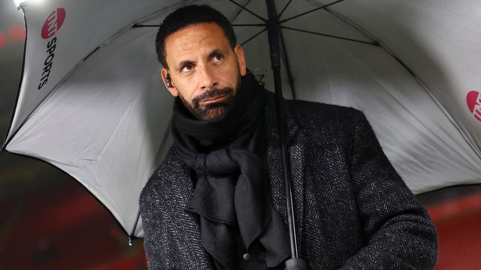 Rio Ferdinand responds to Arsenal fans' Bukayo Saka chant during flight