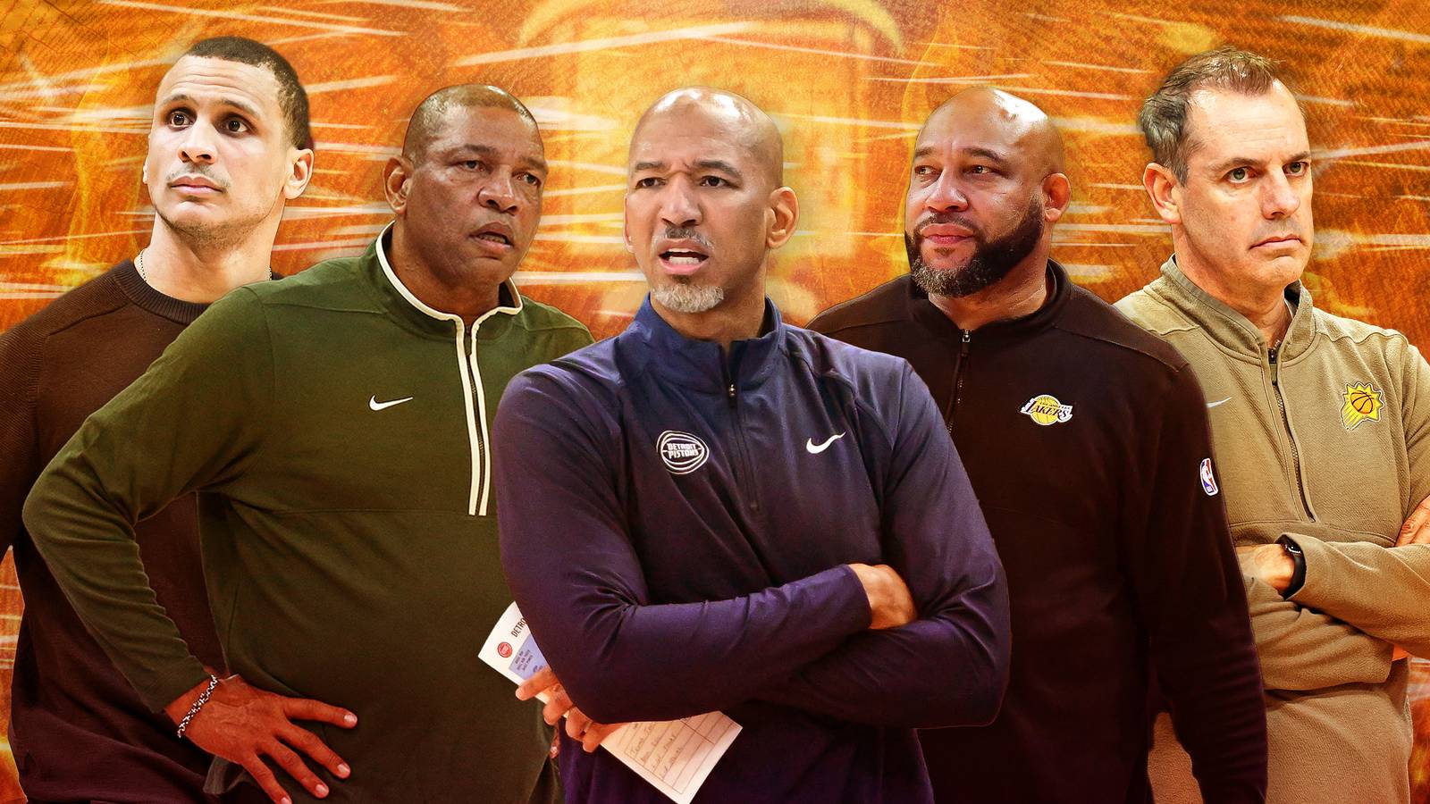 5 NBA coaches who are on the hot seat