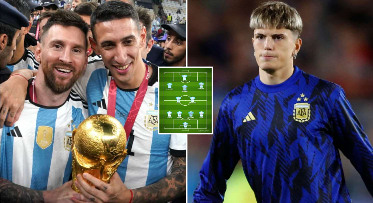 How Argentina could line up at 2024 Olympics with Messi & Di Maria ...