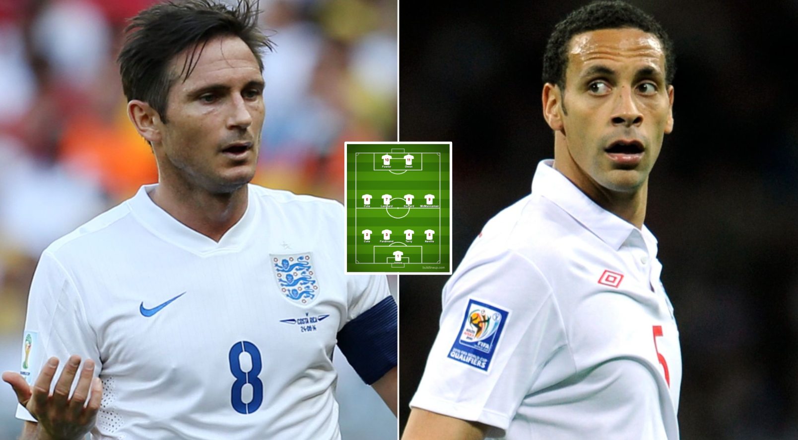 How England could line up at the over 35s World Cup