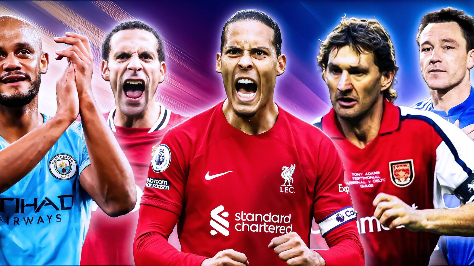 20 Greatest Centre-Backs in Premier League History Ranked