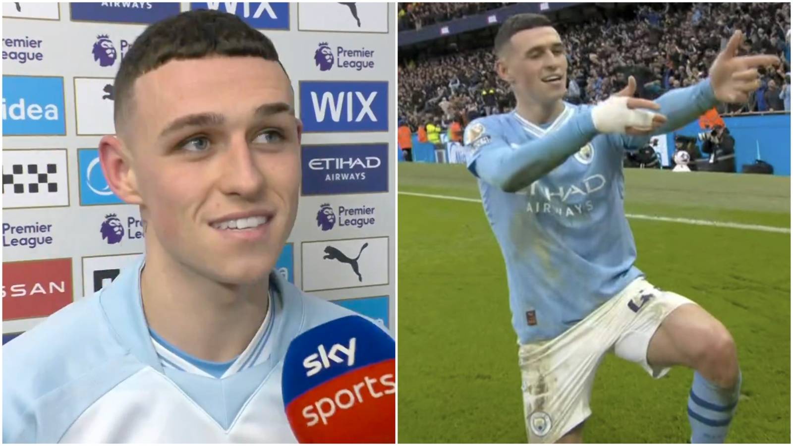 Phil Foden Reveals Meaning Behind his Goal Celebration