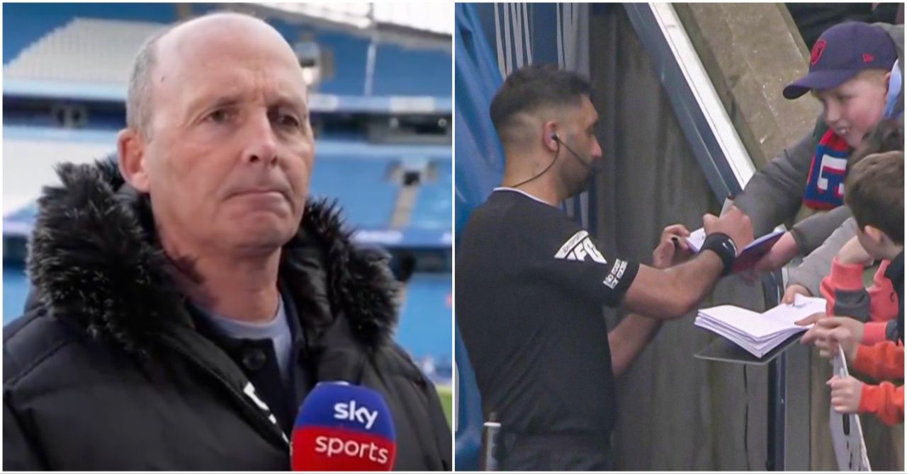 Mike Dean Tore Into Referee Sunny Singh Gill for Signing Autographs