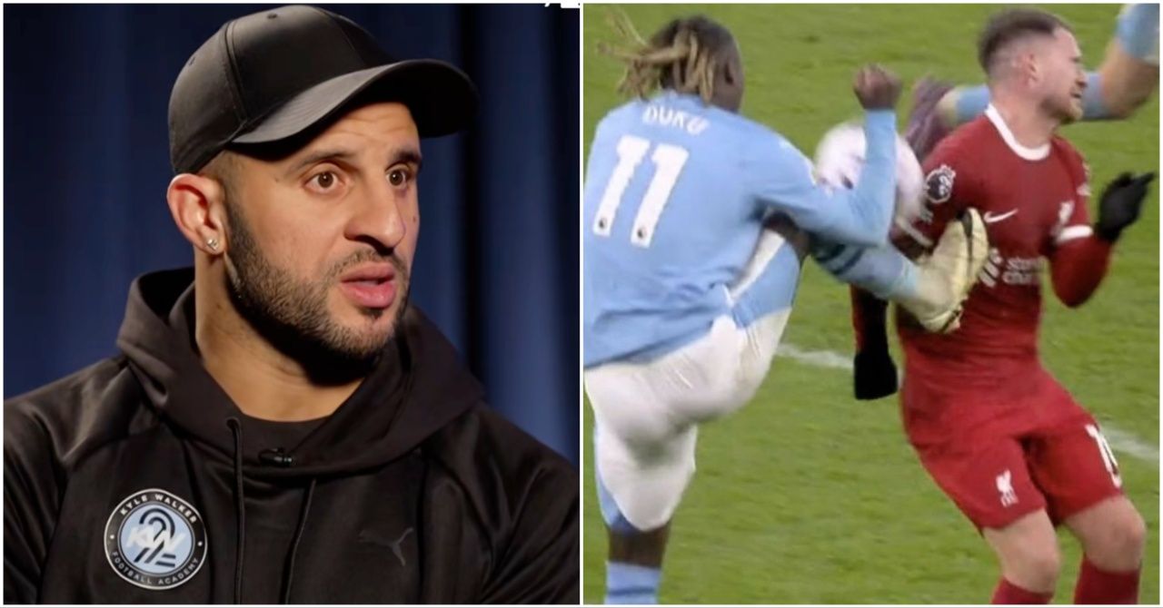 Kyle Walker Speaks Out on Liverpool Penalty Claim in Draw vs Man City