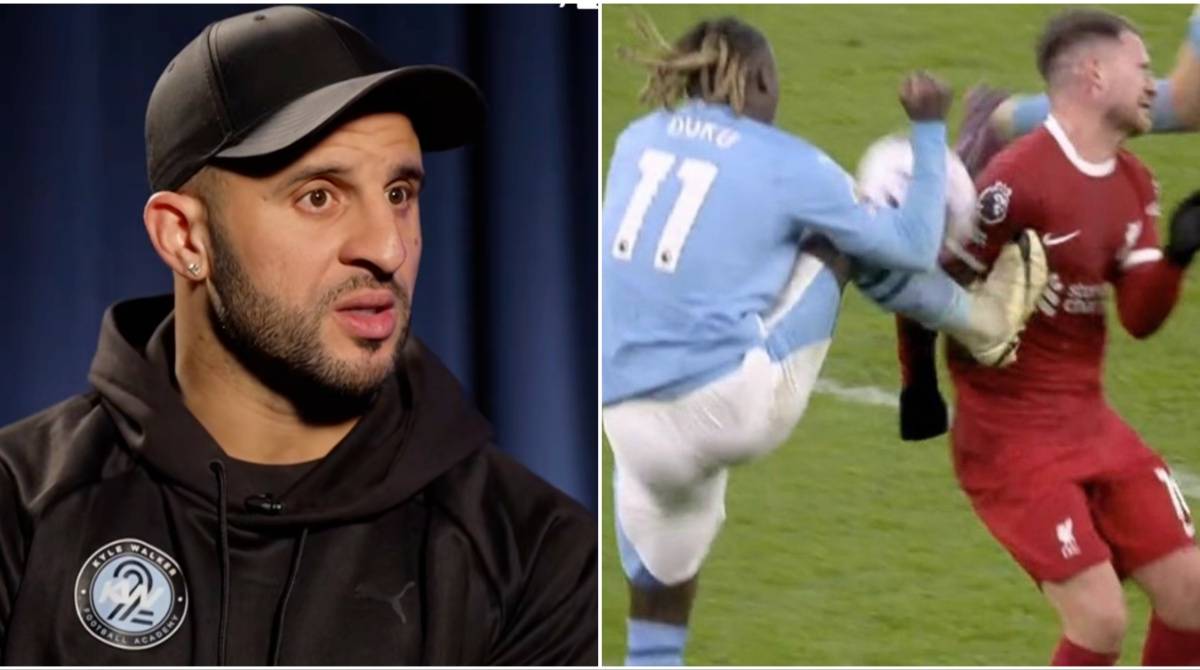 Kyle Walker Speaks Out on Liverpool Penalty Claim in Draw vs Man City