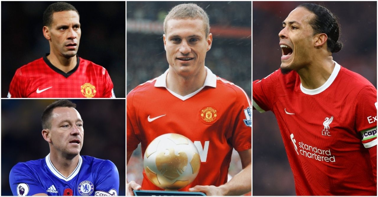 Nemanja Vidic's stats compared to Ferdinand, Terry and Van Dijk's