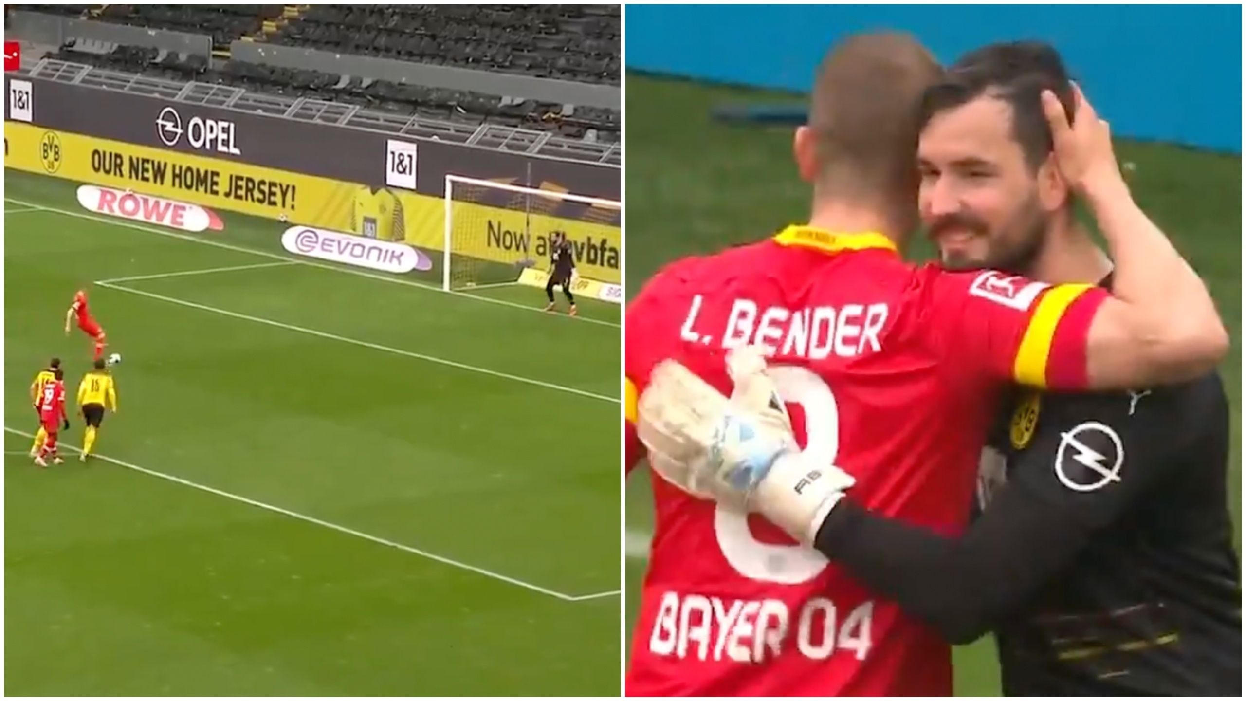 When Roman Burki let Lars Bender Score in his Last Ever Game