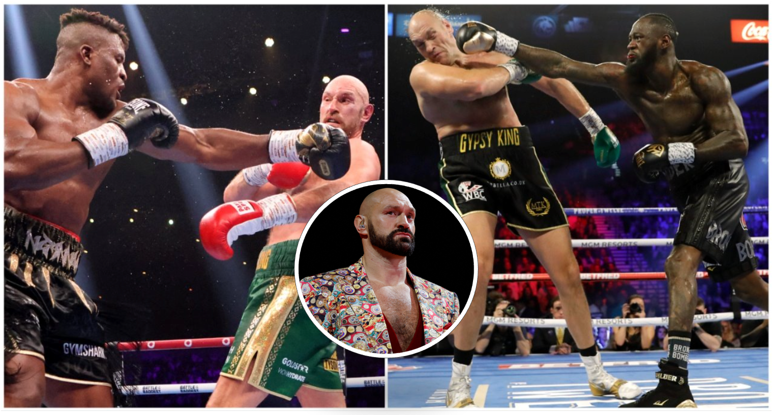 Tyson Fury Names Hardest Puncher Between Deontay Wilder & Francis Ngannou