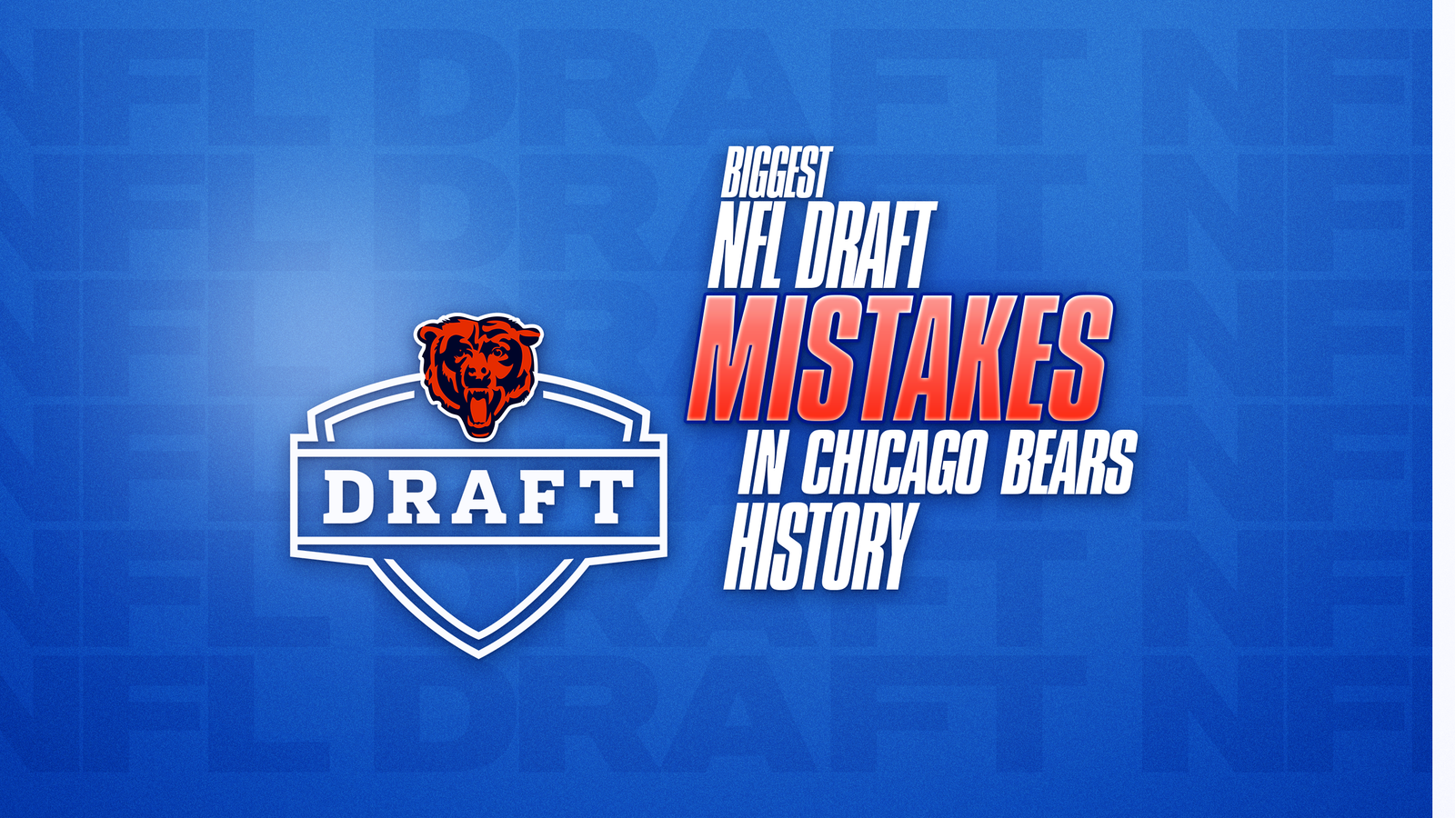Ranking the Chicago Bears' Five Biggest NFL Draft Blunders