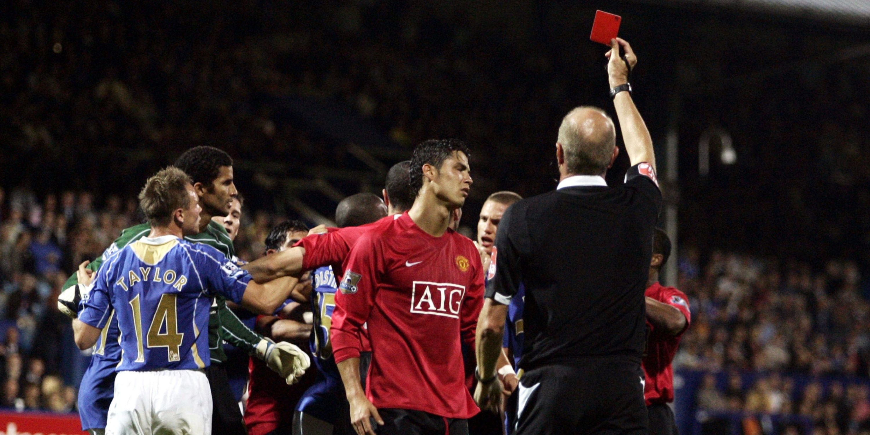 Every Red Card in Cristiano Ronaldo's Career