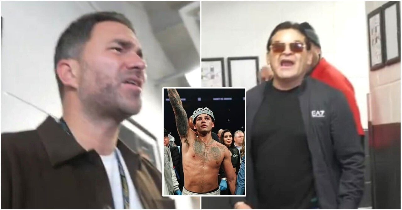 Ryan Garcia's Dad Clashes With Eddie Hearn After Win Over Devin Haney