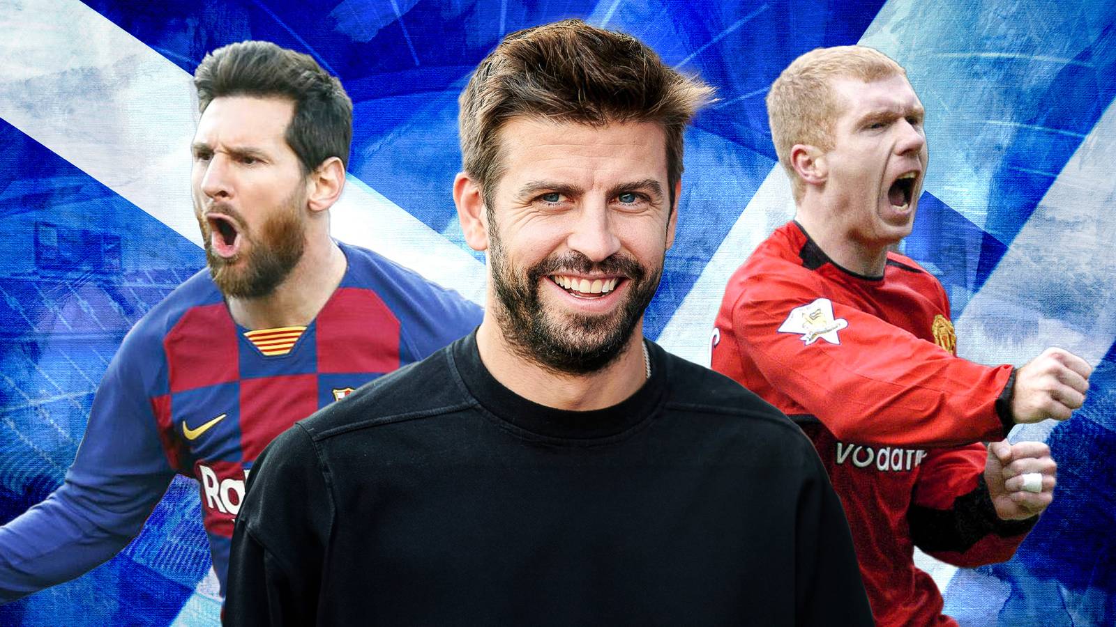 Gerard Pique Names Combined 11 From Man Utd and Barcelona Teammates