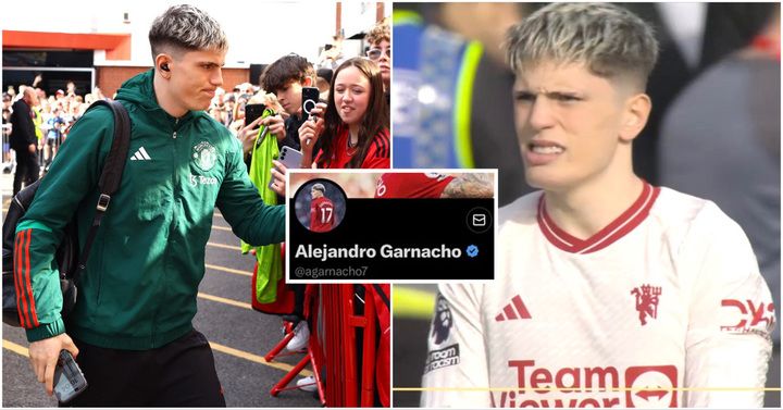 Alejandro Garnacho's Twitter Activity After Bournemouth Game Causes Stir