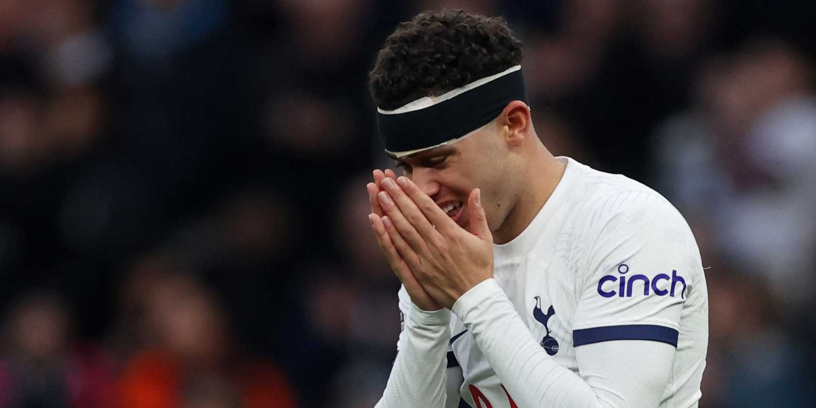 Tottenham Fans Ironically Cheer Brennan Johnson Sub vs Newcastle