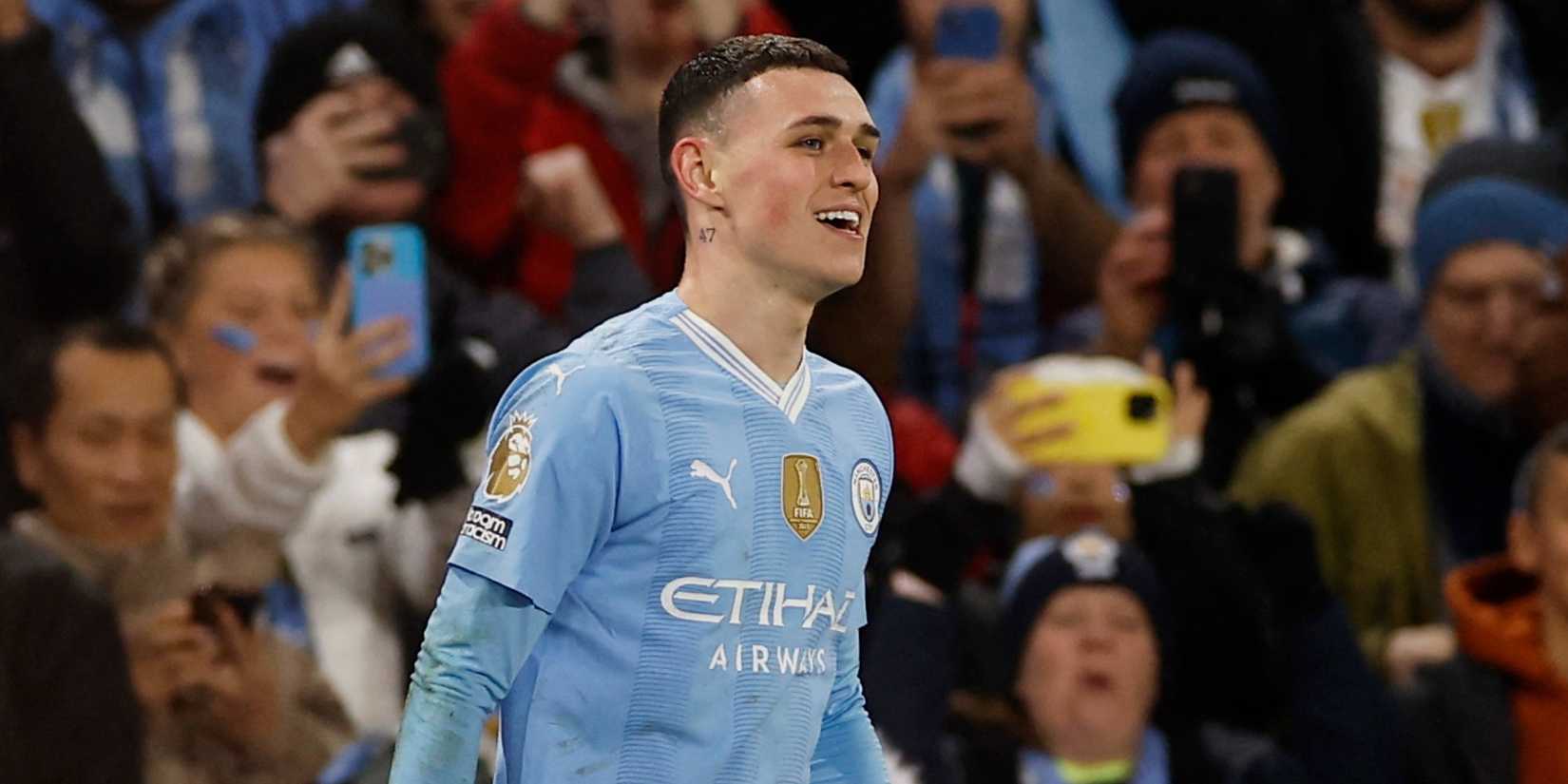 Phil Foden Hat-Trick Helps Man City Beat Aston Villa