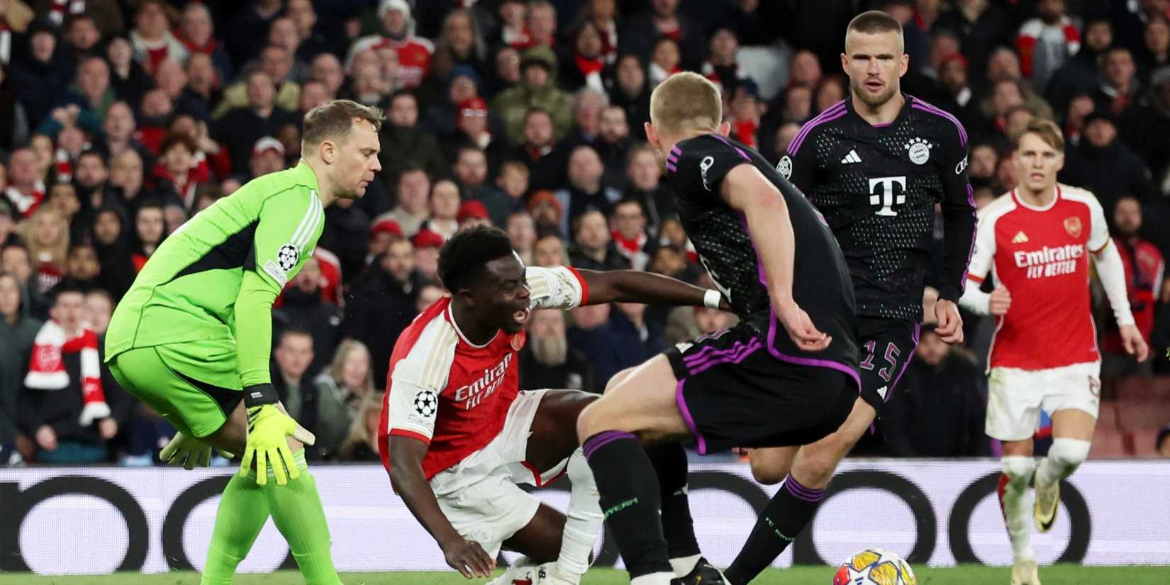 Harry Kane Interview Gatecrashed by Arsenal Fans After Bayern Munich Draw