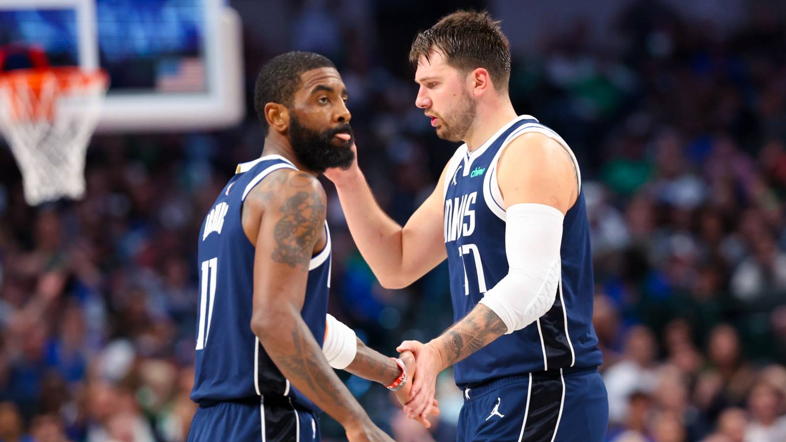 Luka Dončić Praises Kyrie Irving After Game 2 Win