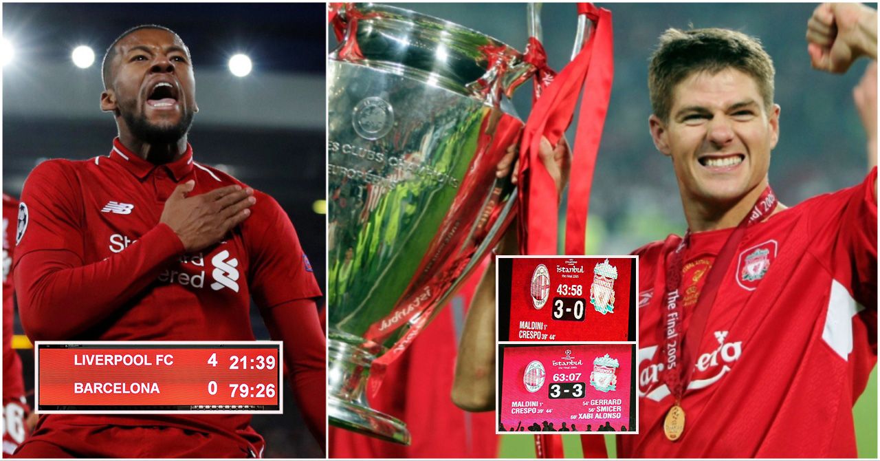 Liverpool’s 10 Greatest Ever Comeback Wins Ranked