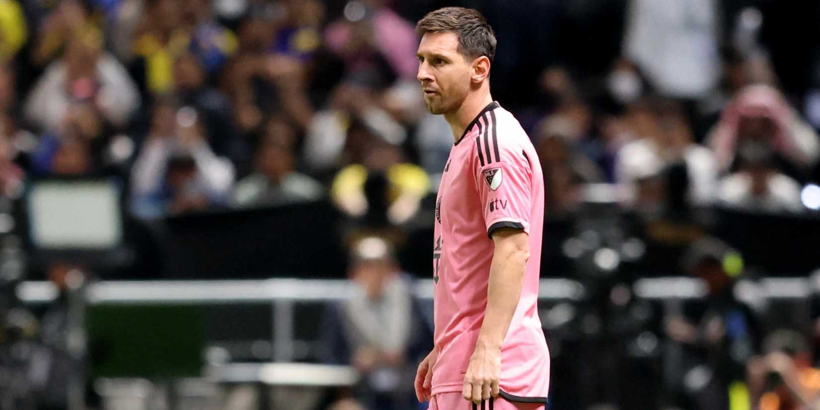 Lionel Messi Scores Screamer Before Bodyguard Stops Game vs Sporting KC