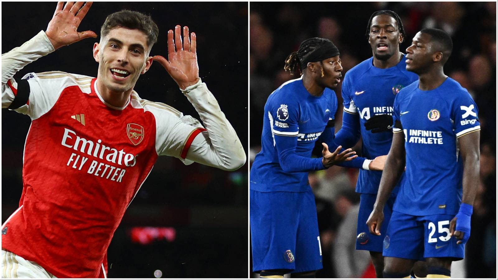 Arsenal 5-0 Chelsea: Player Ratings and Match Highlights