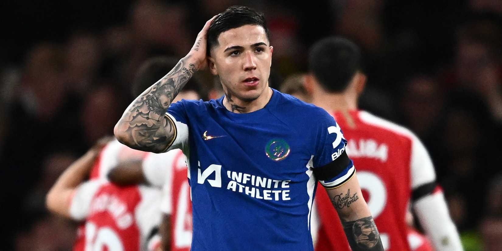 Chelsea Block Enzo Fernandez and Mudryk from 2024 Olympics