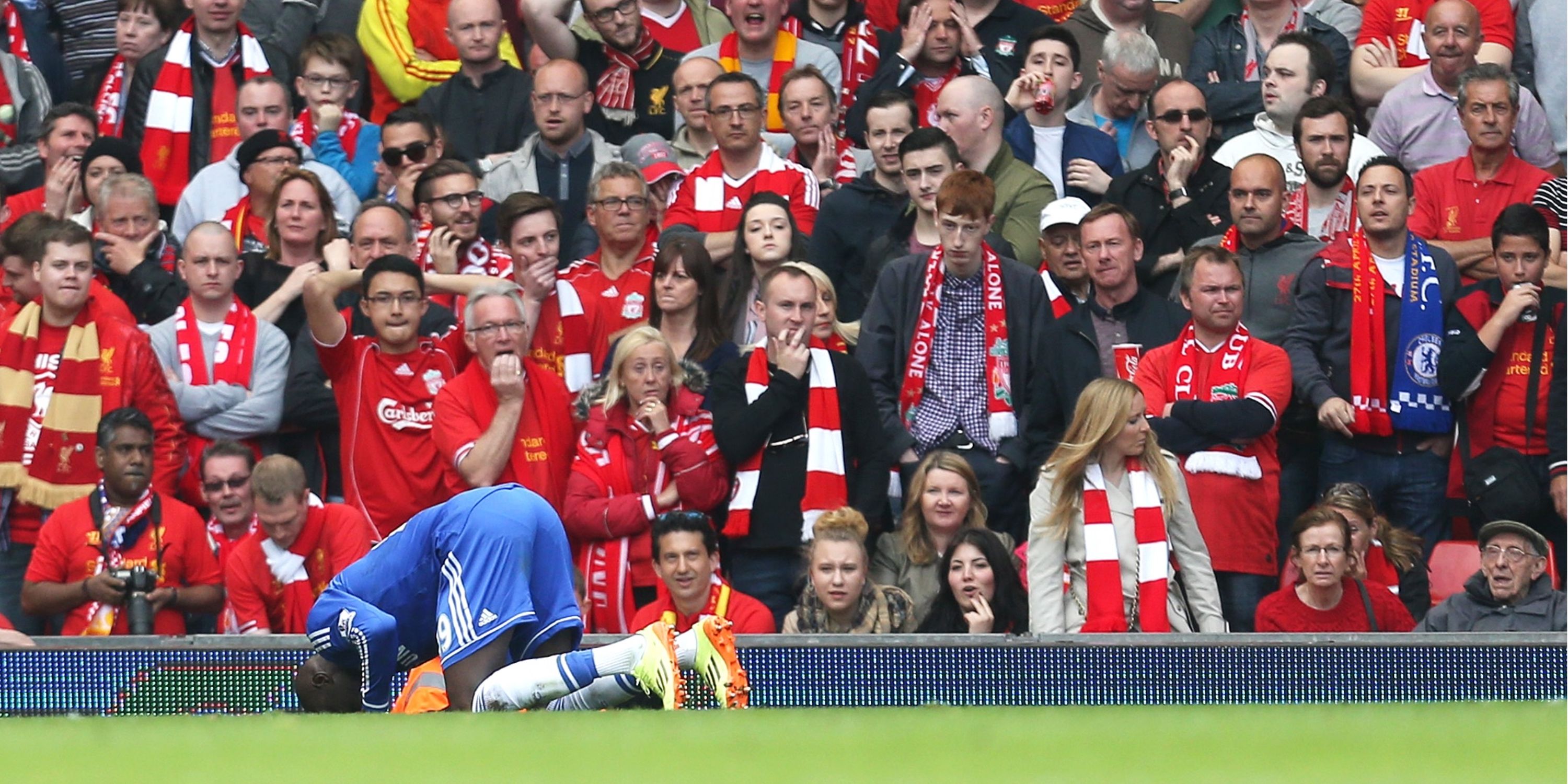 Demba Ba Had No Sympathy for Steven Gerrard After Liverpool Slip