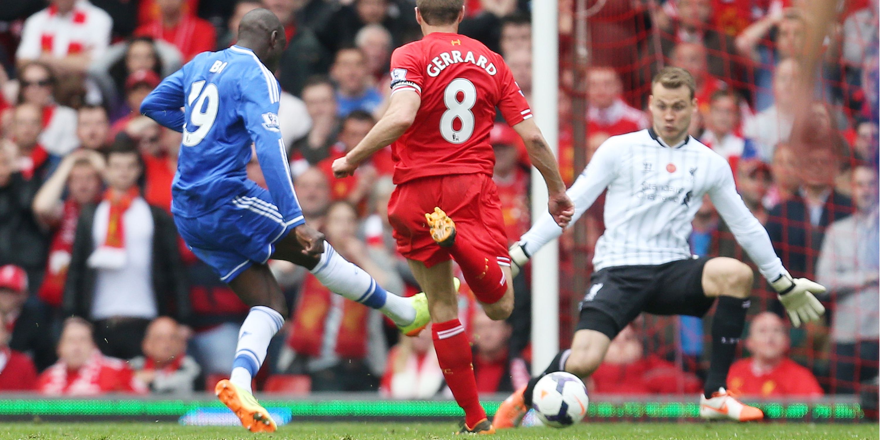 Demba Ba Had No Sympathy for Steven Gerrard After Liverpool Slip