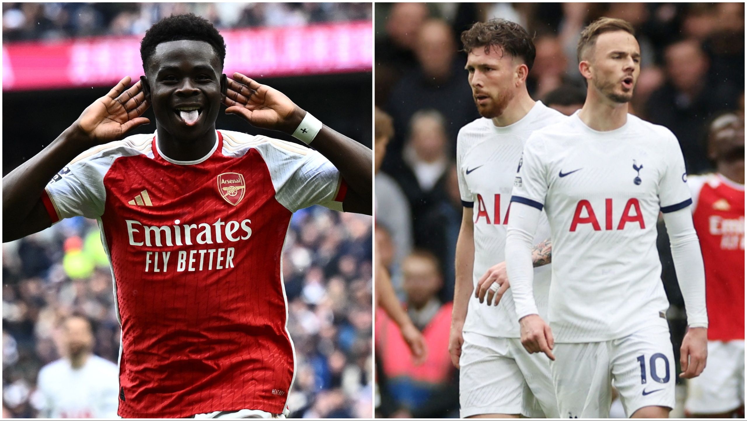Tottenham 2-3 Arsenal: Player Ratings and Match Highlights