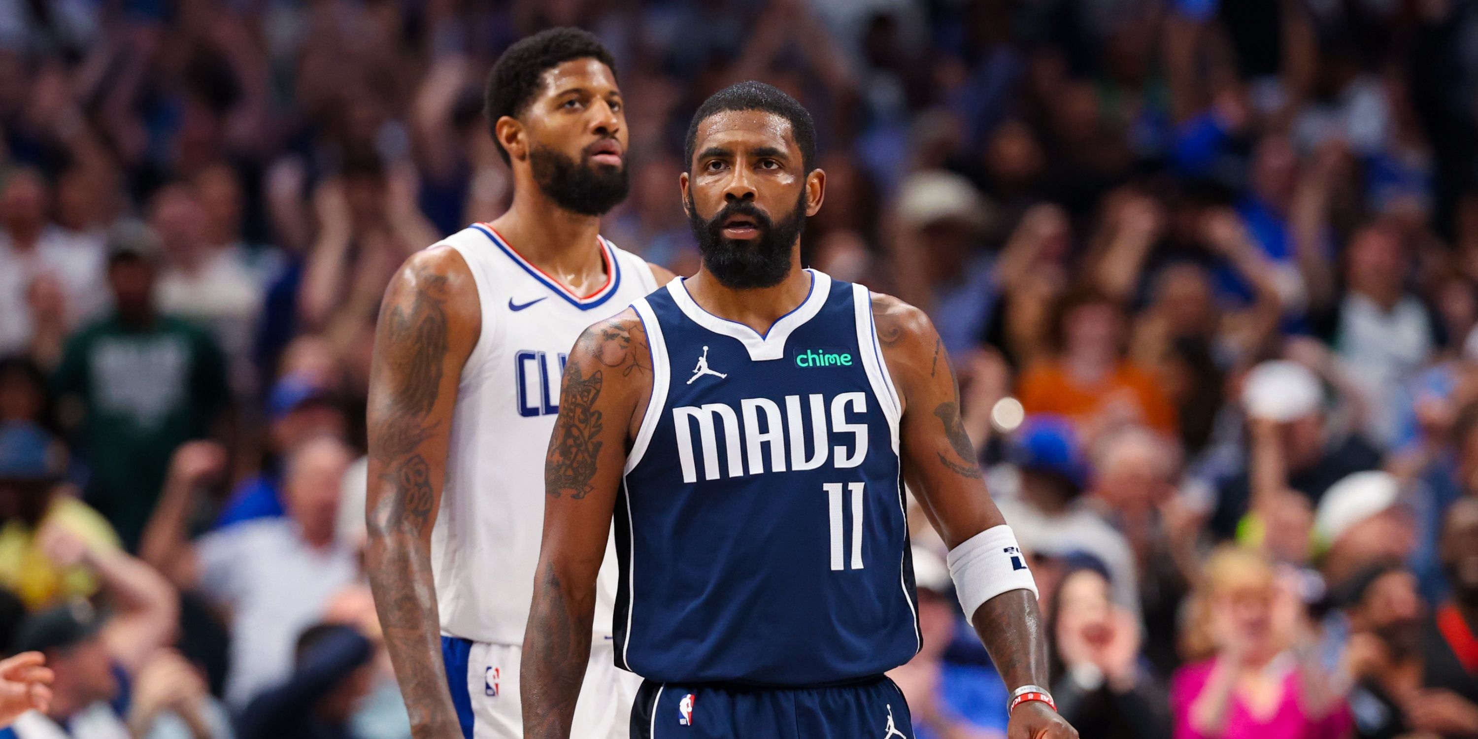 Paul George Gets Candid on Kyrie Irving's Game 4 Performance vs. Clippers