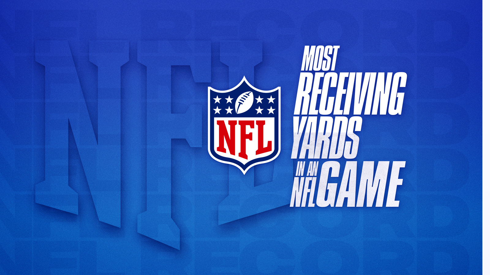 The 10 Players With the Most Receiving Yards in an NFL Game