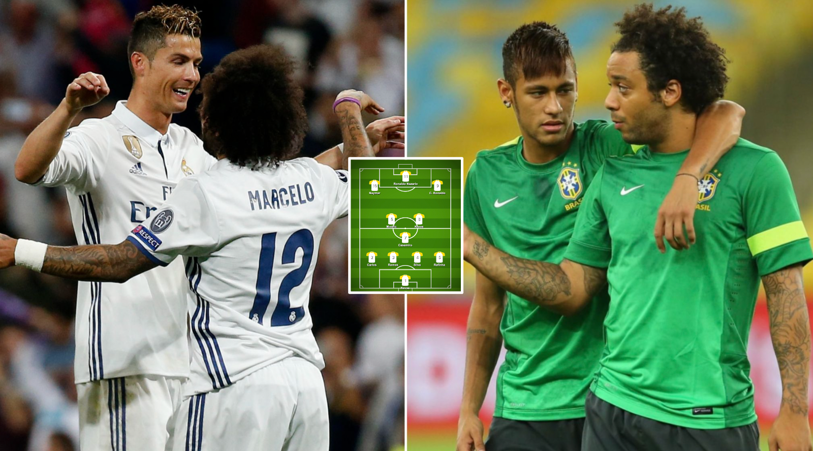 Marcelo Named His Dream Teammates 11