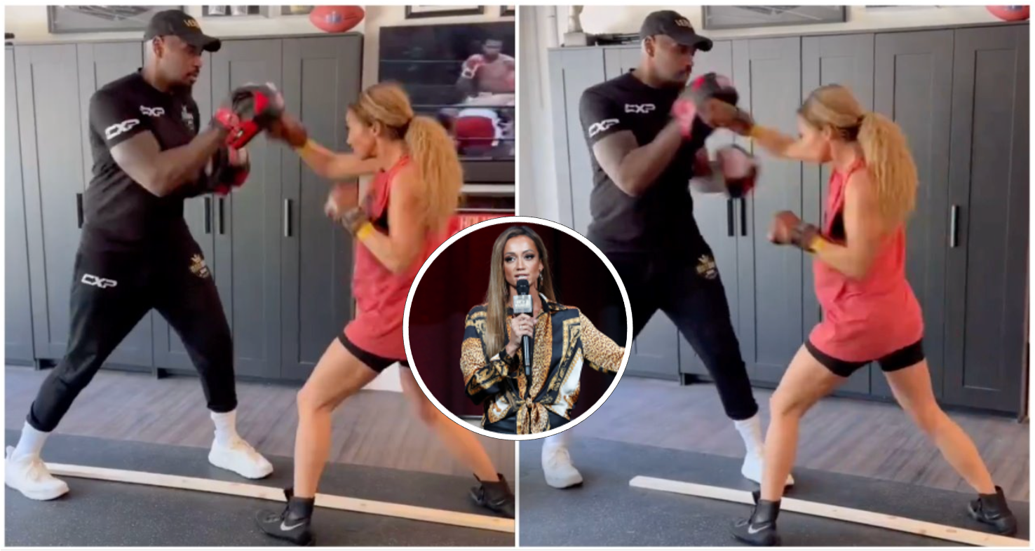 Kate Abdo Boxing Training Footage Emerges