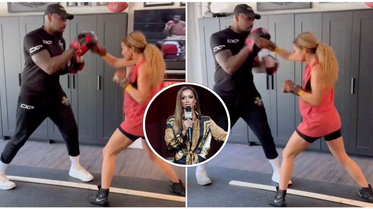 Kate Abdo Boxing Training Footage Emerges