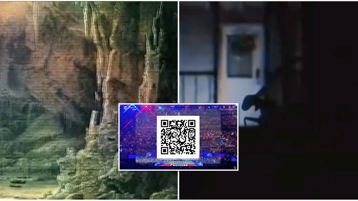 What the QR Code on WWE Raw Took you to