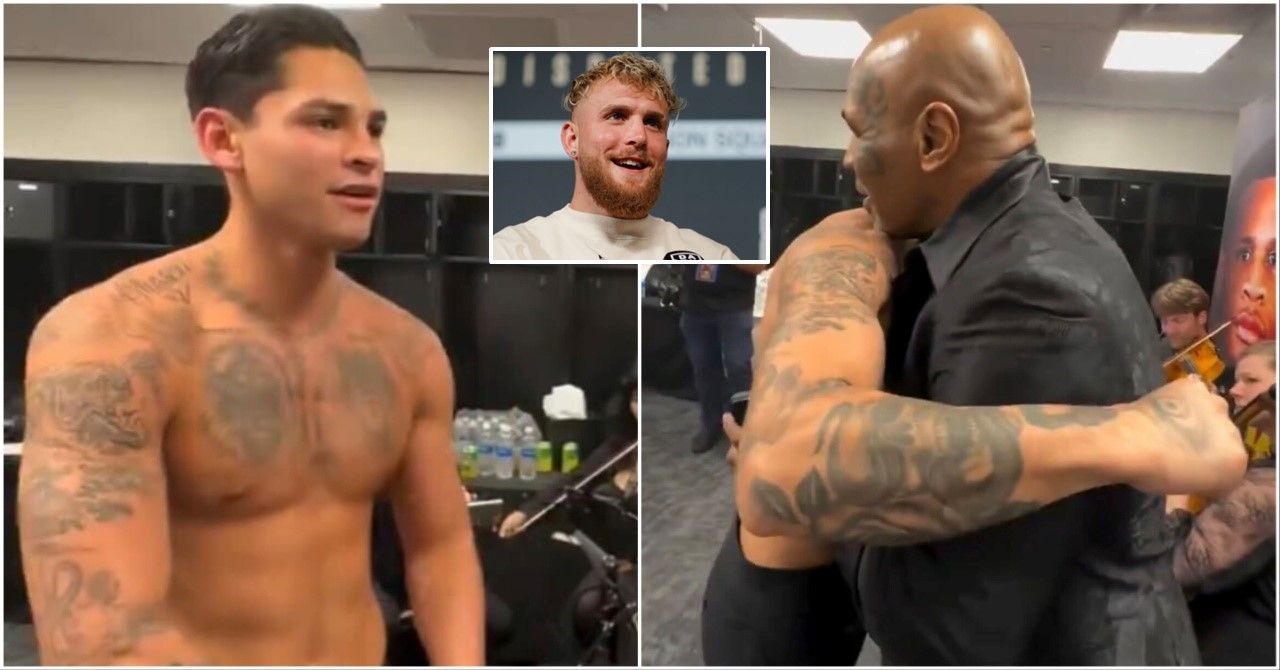 Jake Paul Praises Mike Tyson for Ryan Garcia Dressing Room Visit