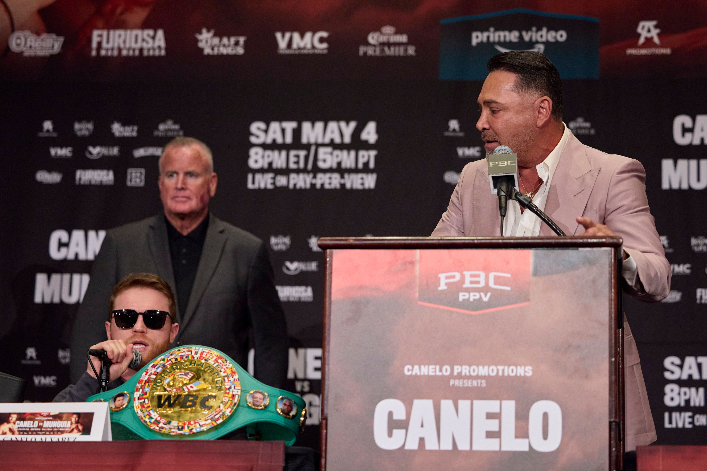 Canelo's Outburst at Oscar De La Hoya Translated to English