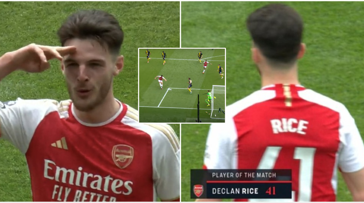 Declan Rice's "On Fire" Display vs Bournemouth Proves Why he Should Win ...