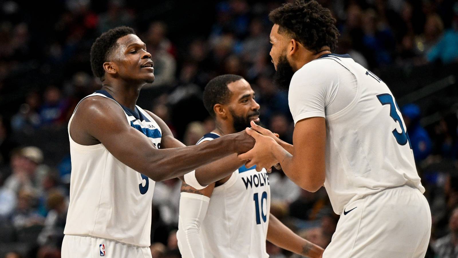 Karl-Anthony Towns Loves When Anthony Edwards is 'Talking His S***'