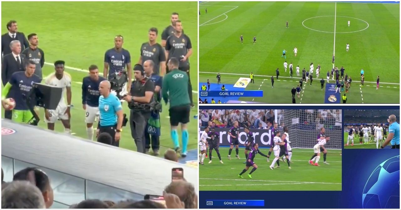 VAR Protocol ‘Broken’ During Real Madrid 2-1 Bayern Munich