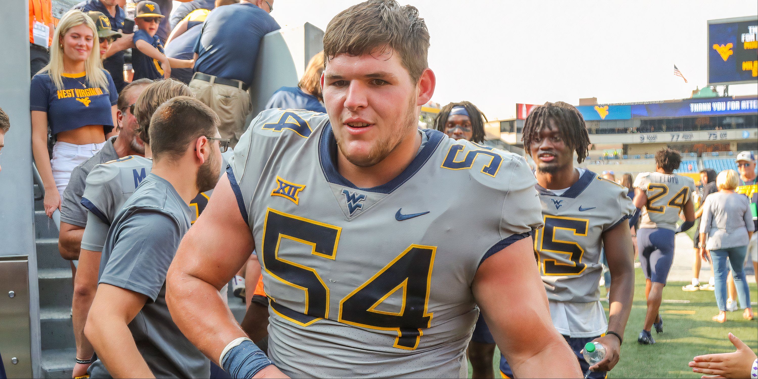 Zach Frazier's Mom Raised Him To Be a Tough, Hard-Nosed Player