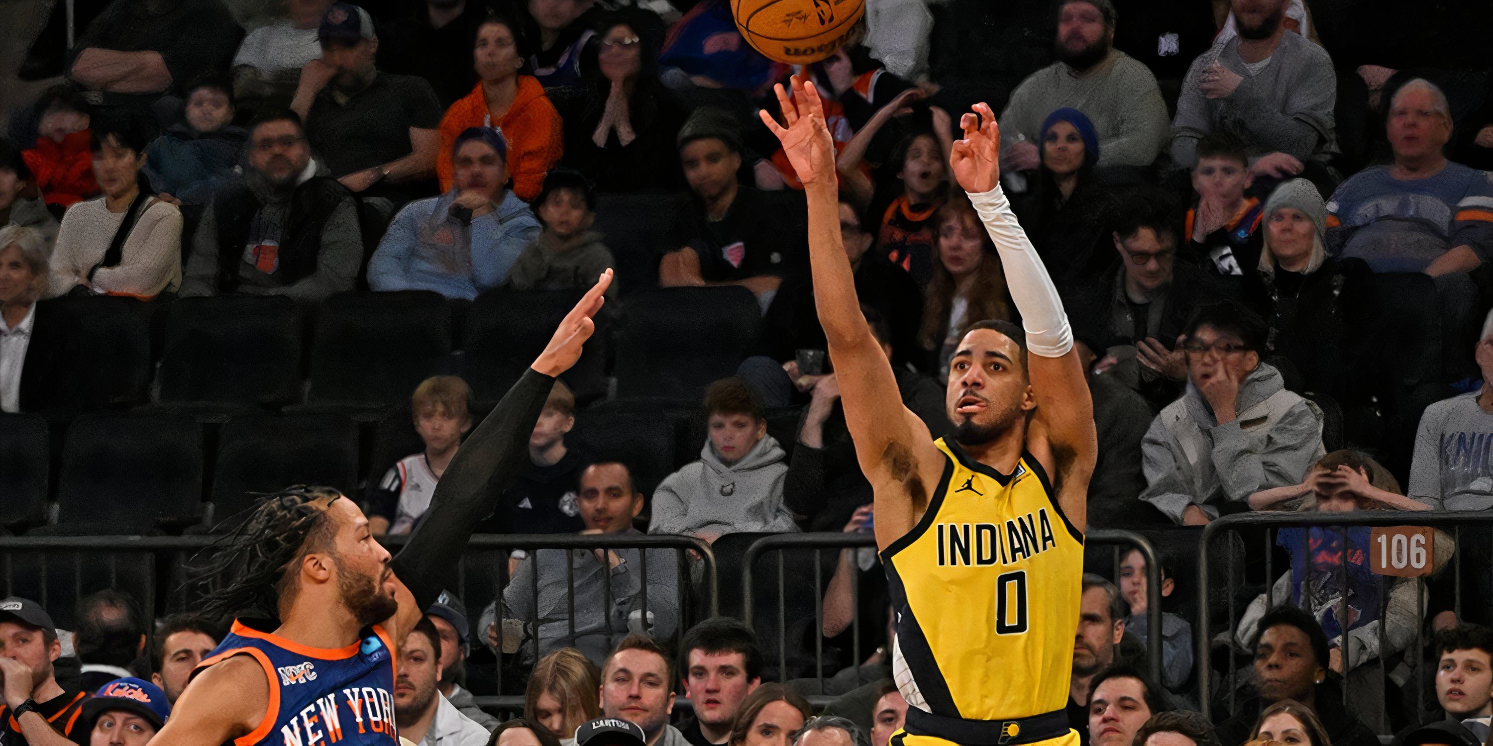 Pacers' PG Tyrese Haliburton and Knicks' PG Jalen Brunson are forming a ...