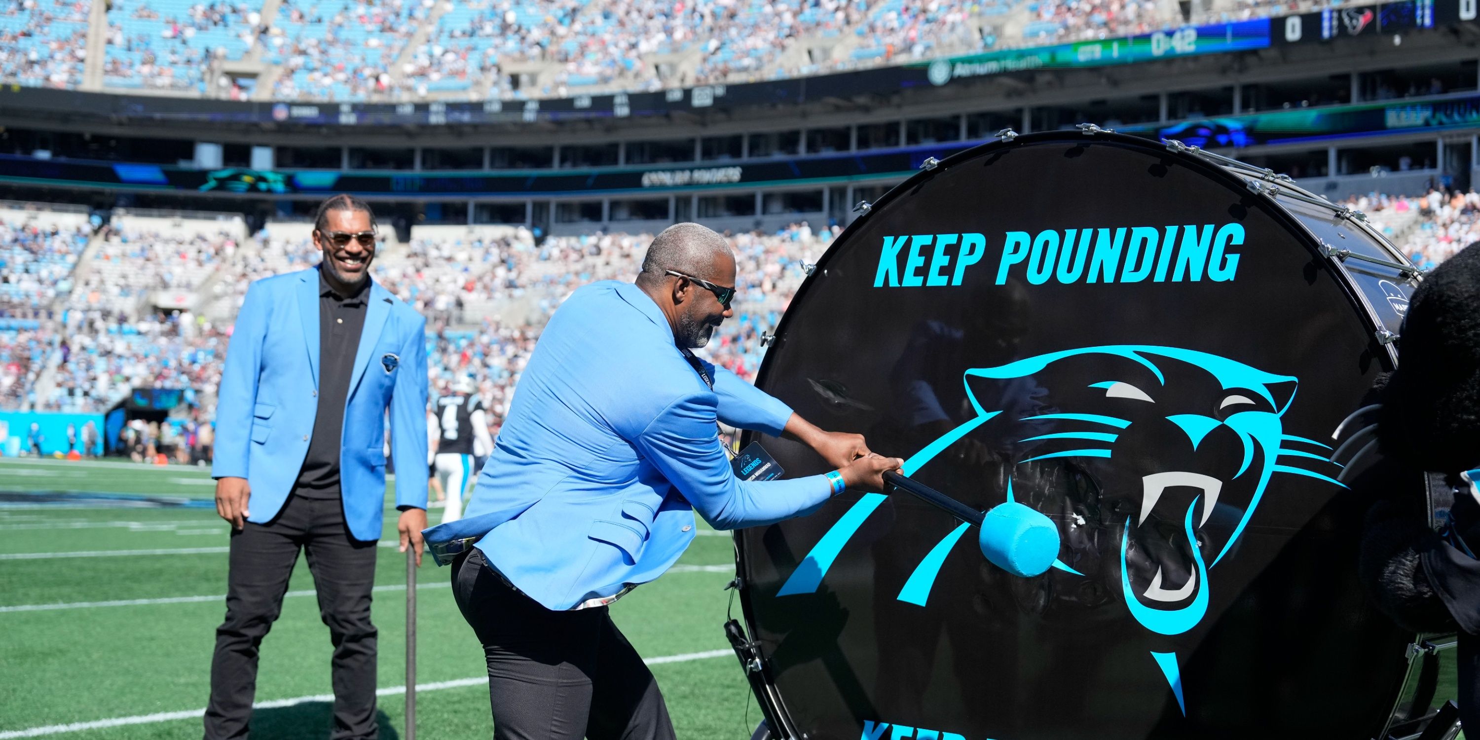 Carolina Panthers Work in Community for #KeepPounding Day