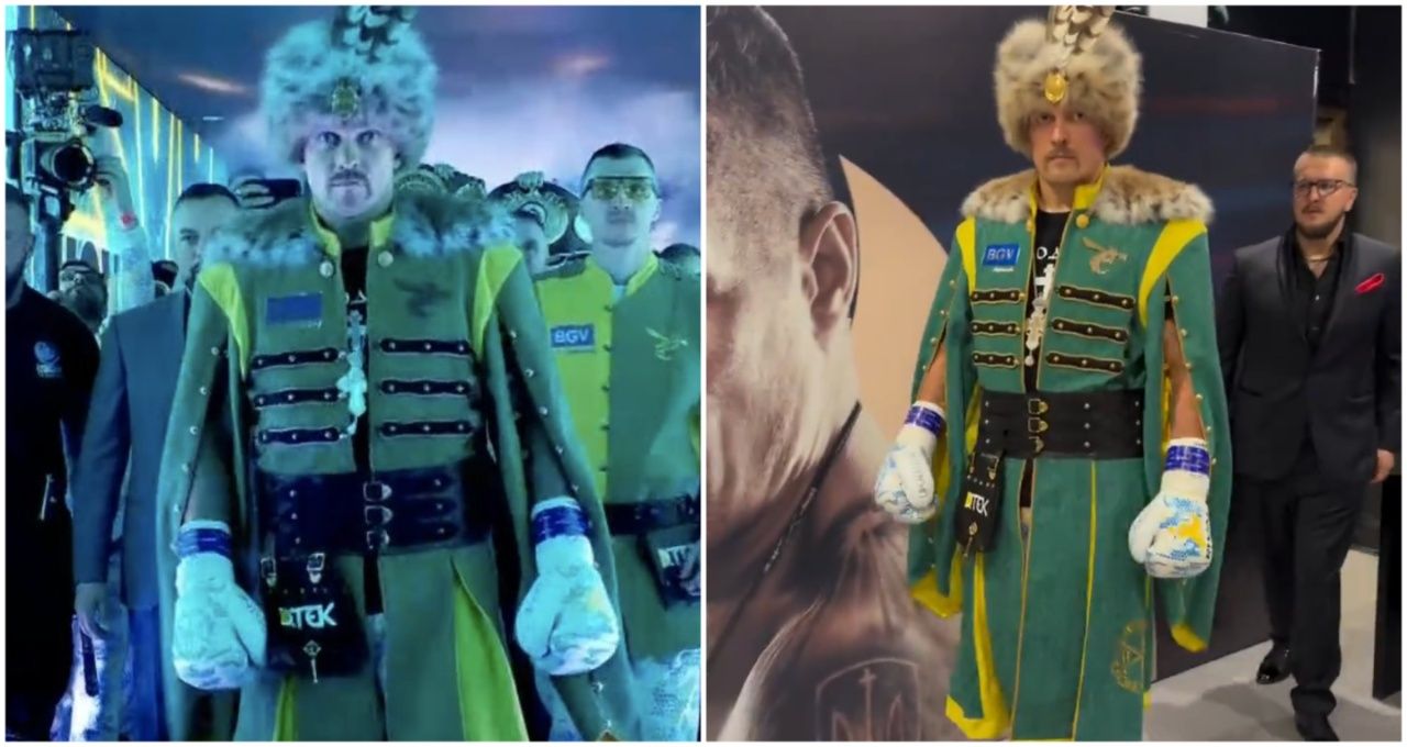 Oleksandr Usyk's Ring-Walk Attire For Tyson Fury Fight Explained