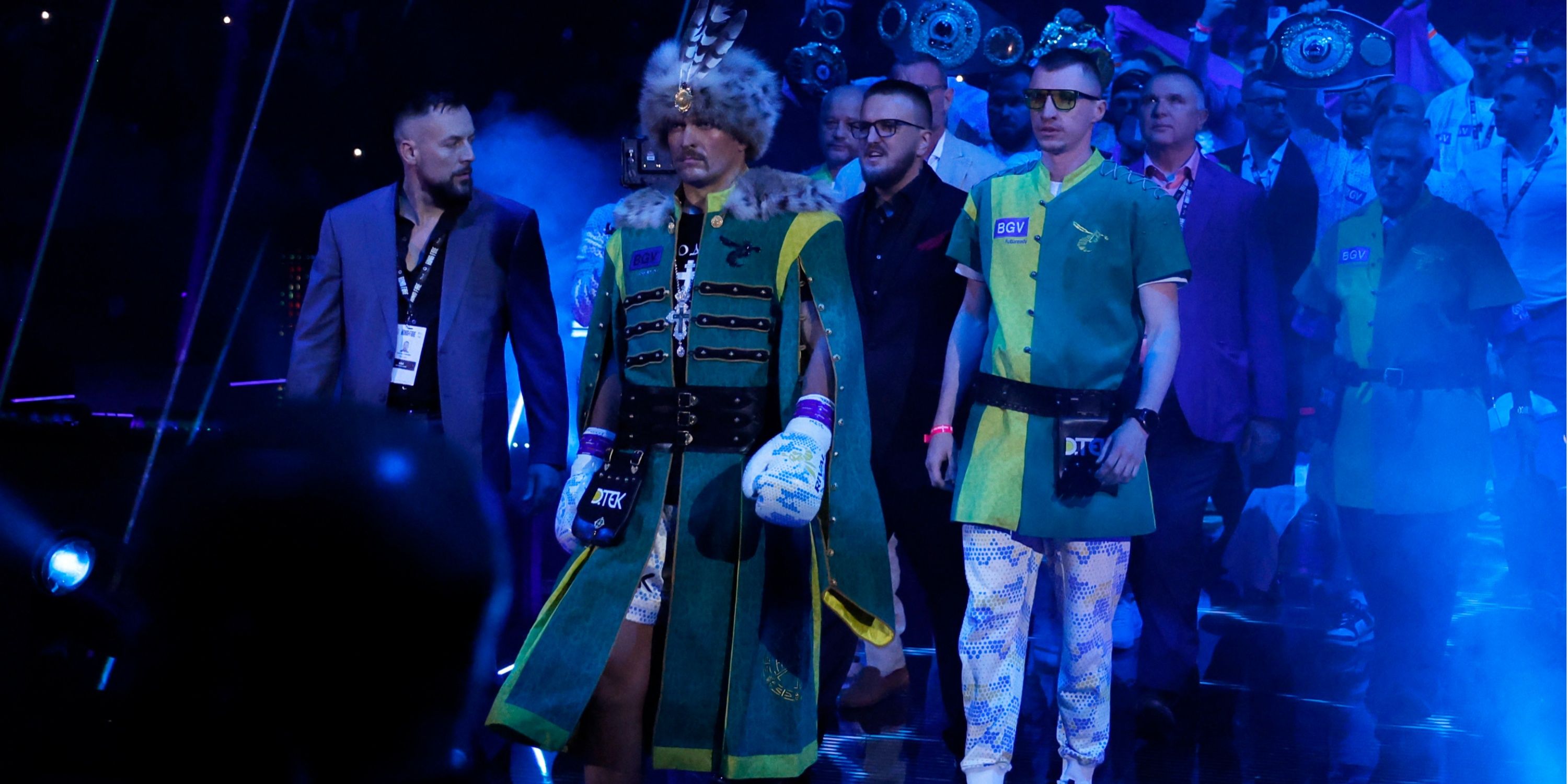 Oleksandr Usyk's Ring-Walk Attire For Tyson Fury Fight Explained