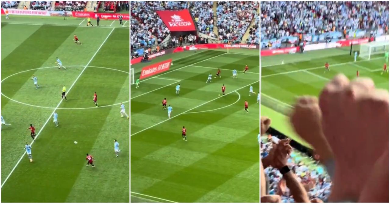 Man United Fan Footage Captures Kobbie Mainoo's Special FA Cup Final Goal