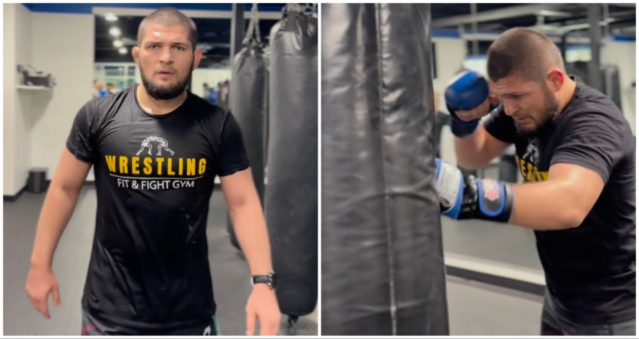 Footage Shows Khabib Nurmagomedov Training Amid UFC Comeback Rumours
